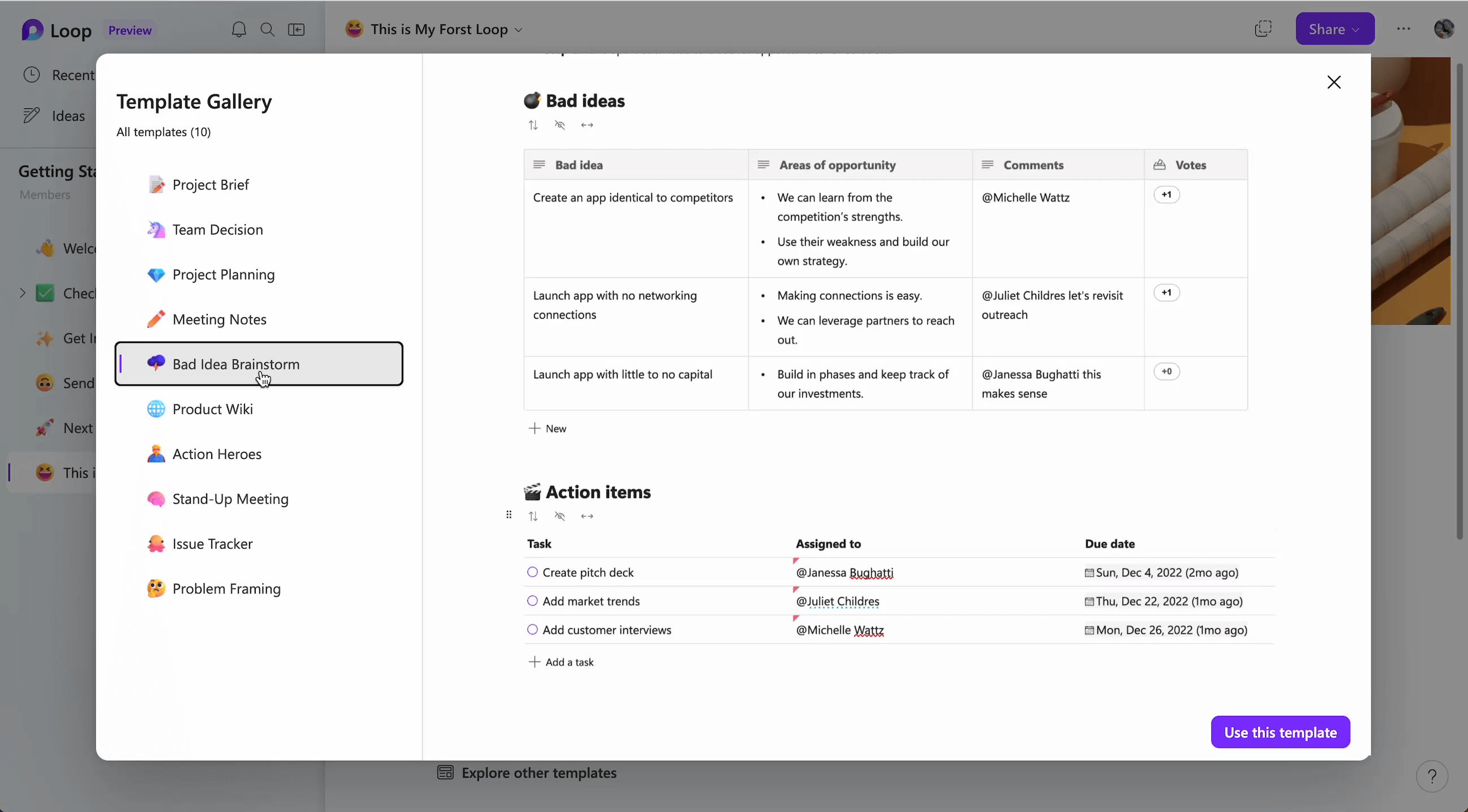 Microsoft Loop Ui Ux Design Saas Application Design Saas Ui